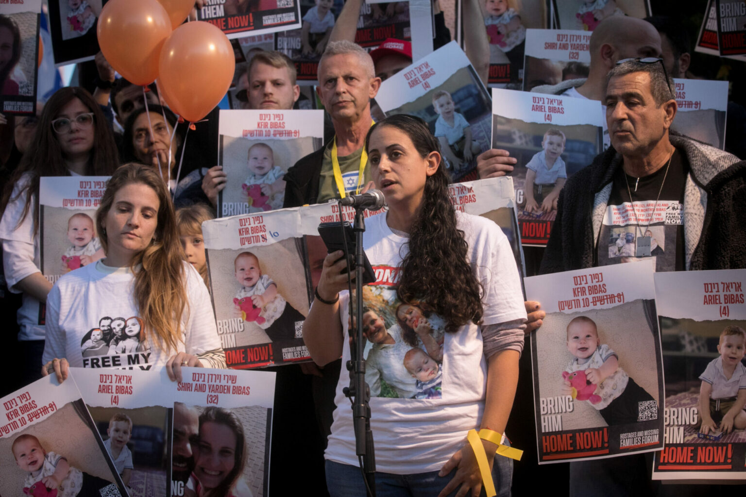 Most child hostages are back in Israel. Redheaded brothers Kfir and ...